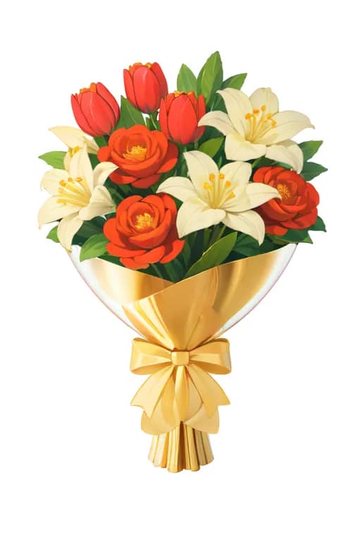 Bouquet Coloring Pages | Coloring Pages for Adults: Free PDF Printables